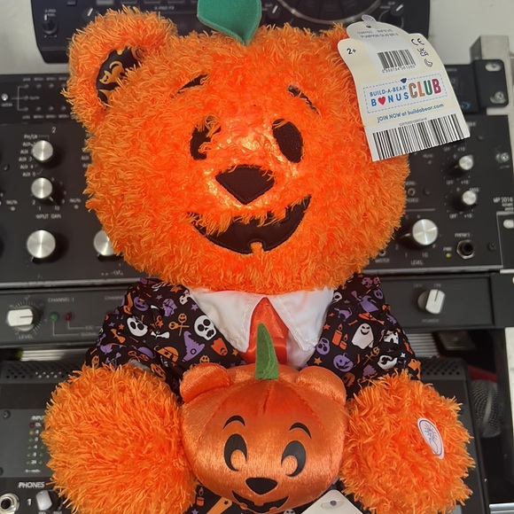 Build-A-Bear | Toys | Build A Bear Pumpkin Glow Plush Jack Olantern ...